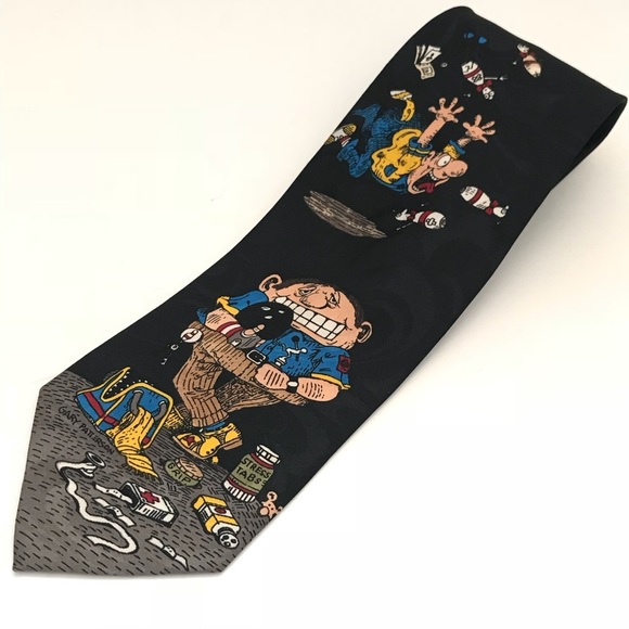 Vintage | Accessories | Vintage Hot Cakes Novelty Bowling Tie | Poshmark